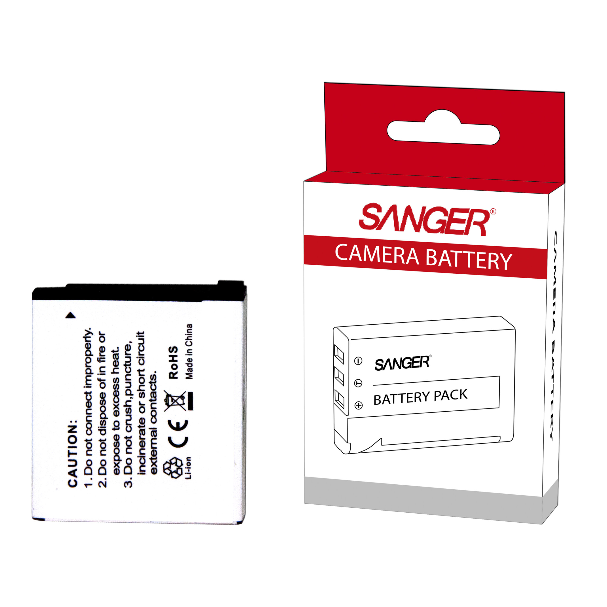 Sanger NP-60 Casio Fotoğraf Makinesi Batarya - Sanger Türkiye